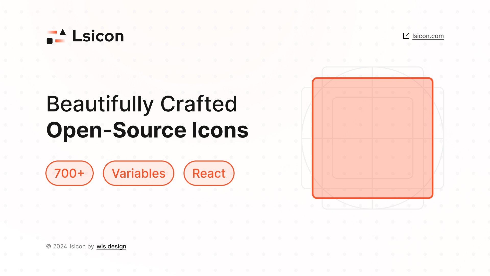 Open-Source SVG Icons for React Developers and Designers · LsIcon